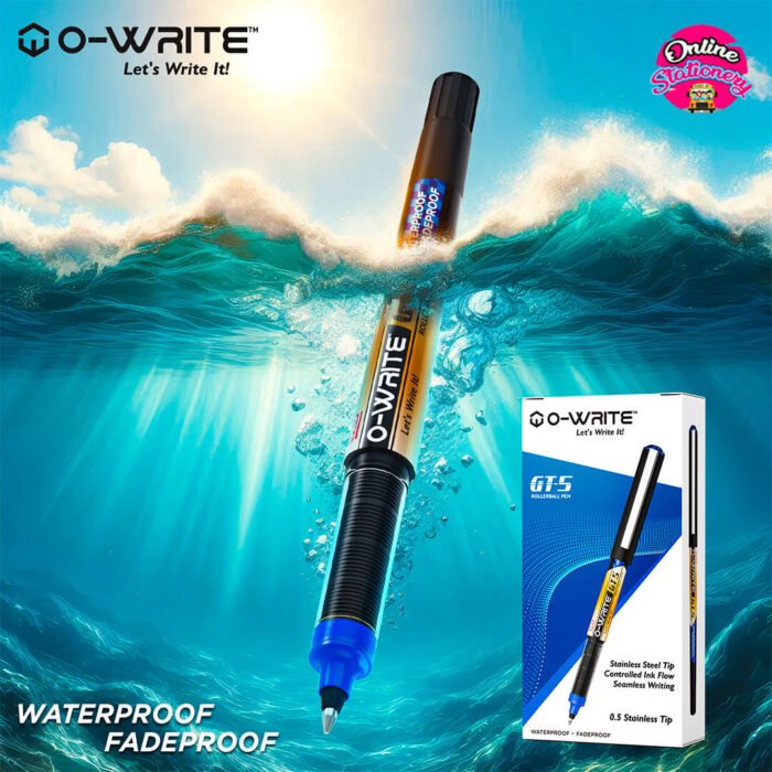 ORO O-WRITE GT5 WATERPROOF Roller BallPen 0.5mm - online Stationery ...