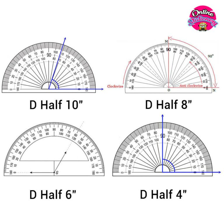 D Half Scale & Ruler - online Stationery Shop Pakistan