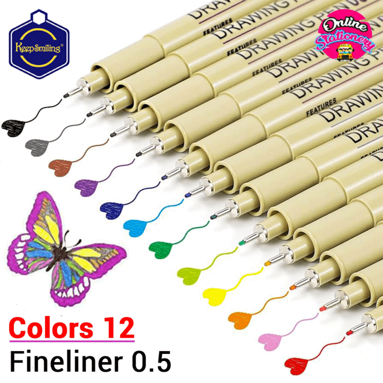 Keep Smiling Micro Fineliner Pens 0.5 Pakistan